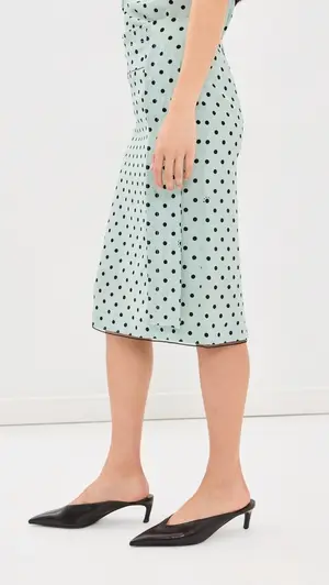 Marni Silk Midi Skirt