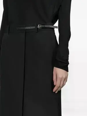 Helmut Lang Belted Wrap-style Skirt