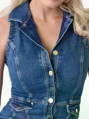 Guess Button-up Mini Dress