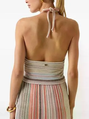 Guess Striped Halterneck Top