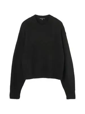 JAMES PERSE Crew-neck Cashmere Sweater - Black