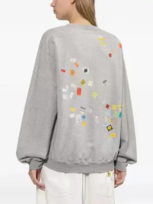 Mihara Yasuhiro Price-sticker Printed Sweatshirt