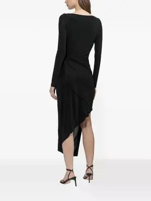 Helmut Lang Twisted Drape Dress