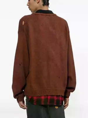 Mihara Yasuhiro Triple Layered Collar Sweater