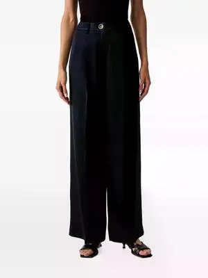 Guess Satin-finish Wide-leg Trousers