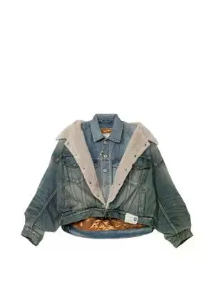 Mihara Yasuhiro Shifted Layered Denim Jacket