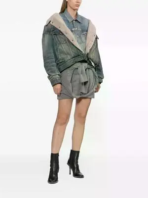 Mihara Yasuhiro Shifted Layered Denim Jacket