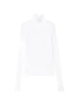 Helmut Lang Shrug Turtleneck Top