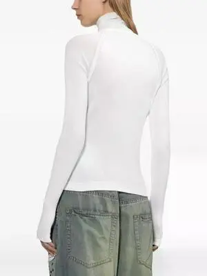 Helmut Lang Shrug Turtleneck Top