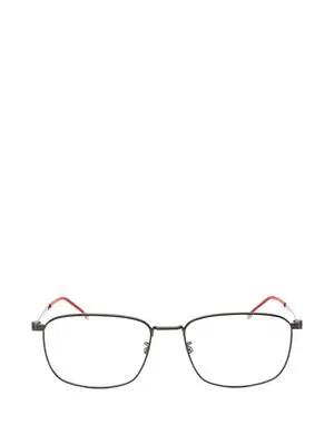 BOSS Rectangle-frame Glasses - Grey