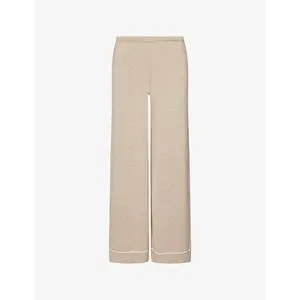 THE COUTURE CLUB Panel Stretch-knit Trousers