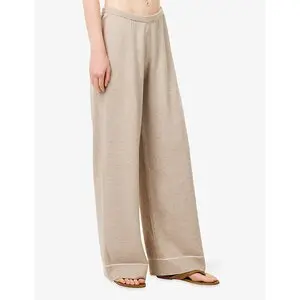 THE COUTURE CLUB Panel Stretch-knit Trousers