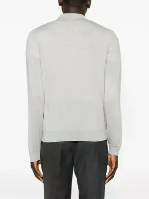 Corneliani Button-up Collar Polo Sweater