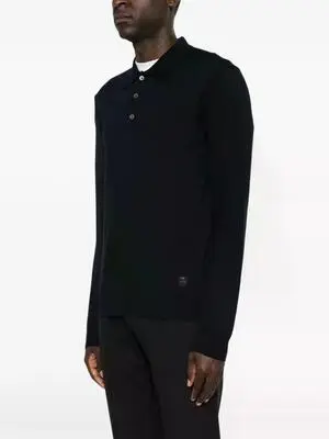 Corneliani Button-up Polo Sweater