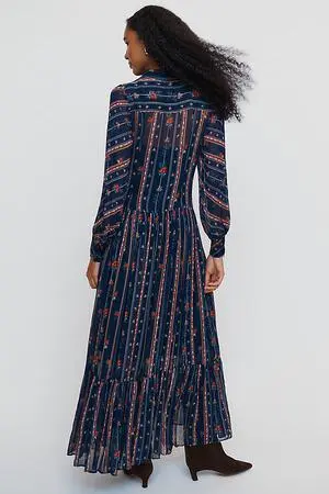 Anthropologie Tiered Maxi Dress