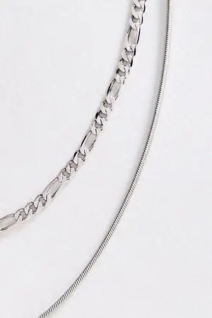 LUV AJ Cecilia Layered Cha Necklace
