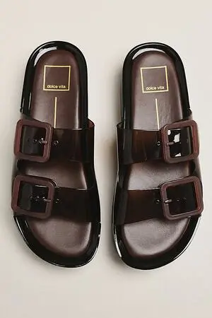 Dolce Vita Julio Platform Sandals Chocolate