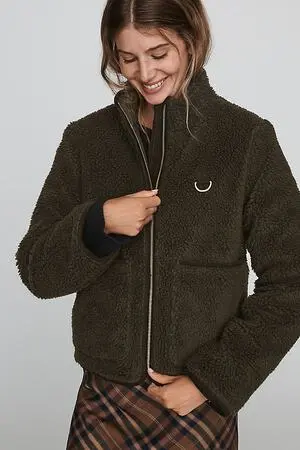 Barbour Elenora Faux-shearlg Jacket