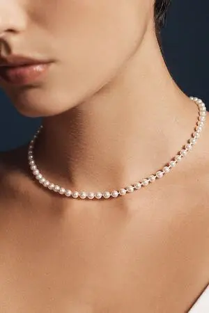 Nadri Maisie Pearl Collar Necklace
