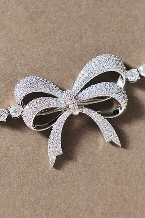 Nadri Eros Bow Chocker Necklace