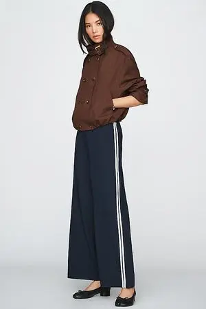 RAISONNEL Side Stripe Pants - Navy