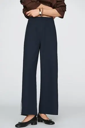 RAISONNEL Side Stripe Pants - Navy