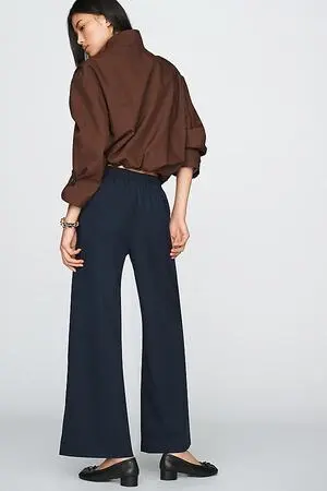 RAISONNEL Side Stripe Pants - Navy