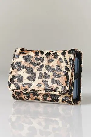 MIAMICA Leopard Prt Snap Pill Case - Multi