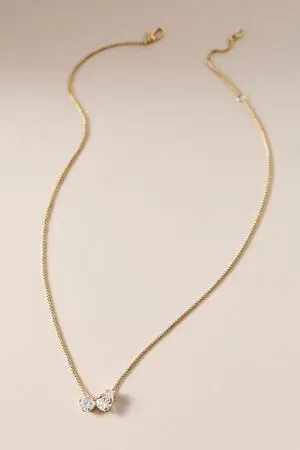 Nadri Twnie Toi Moi Pendant Necklace - Gold