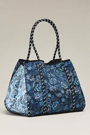 POP UPS BRAND Everyday Tote - Blue Pattern