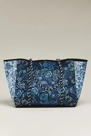 POP UPS BRAND Everyday Tote - Blue Pattern