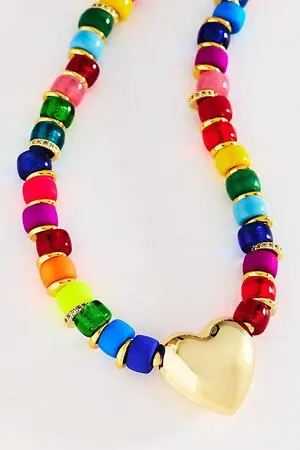 VENESSA ARIZAGA Venus Heart Necklace