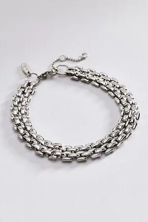 Anthropologie Watchband Bracelet - Silver