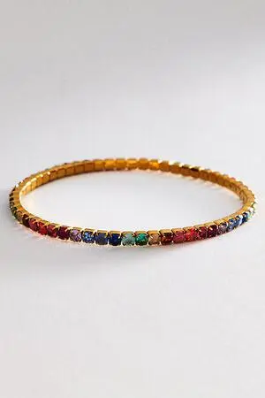 Anthropologie Stretch Tennis Bracelet - Multi