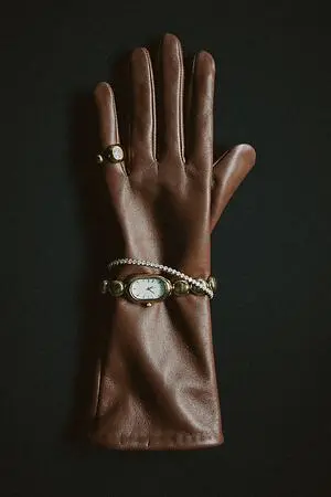 Anthropologie Tennis Stretch Bracelet - Silver