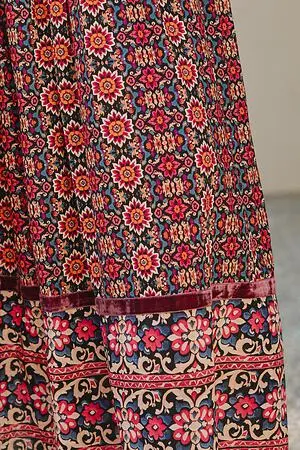 RO'S GARDEN Jocelyn 100% Cotton Midi Dress