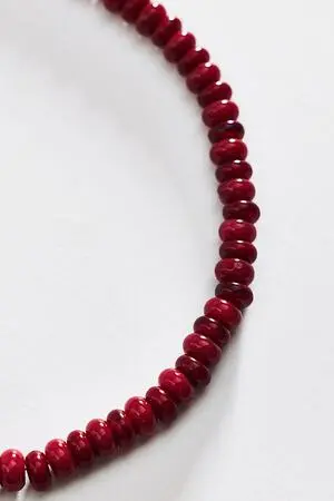Baublebar Joyce Semi-precious Beaded Necklace - Red
