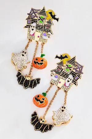 Baublebar Halloween Drop Earrgs - Multi