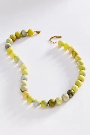 CASA CLARA Aster Necklace - Chartreuse