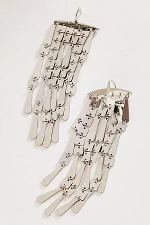 Anthropologie Frge Drop Earrgs - Silver