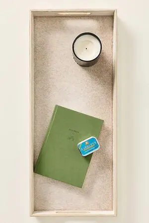 Anthropologie Sienna Calf Hair Tray - Small