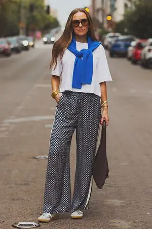 Maeve Merricksart X Brookl Tie-front Pull-on Pants