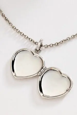 Anthropologie Heart Locket Pendant Charm