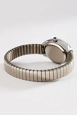 Anthropologie Bubble Stretch Watch - Silver