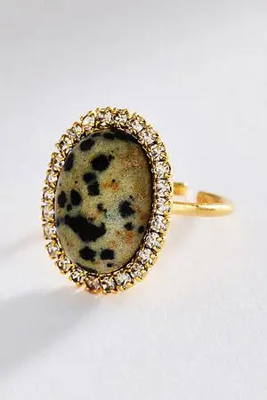 Anthropologie Stone Cocktail Rg Neutral Pattern