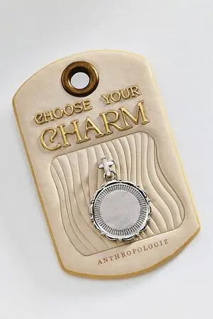 Anthropologie Co Charm Silver