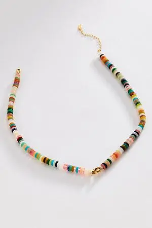 Anthropologie Rabow Beaded Necklace - Multi
