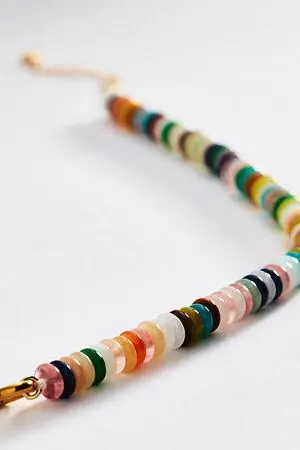 Anthropologie Rabow Beaded Necklace