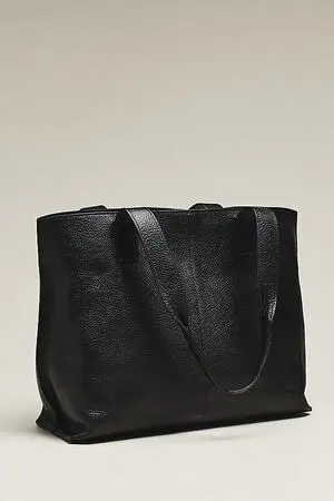 Barbour Alder Large Leather Tote Bag