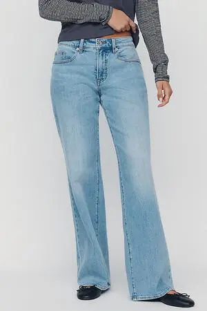 Good American Low-rise Loose Wide-leg Jeans